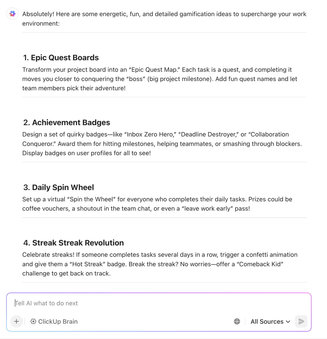 How to Gamify Work Productivity for Teams | ClickUp