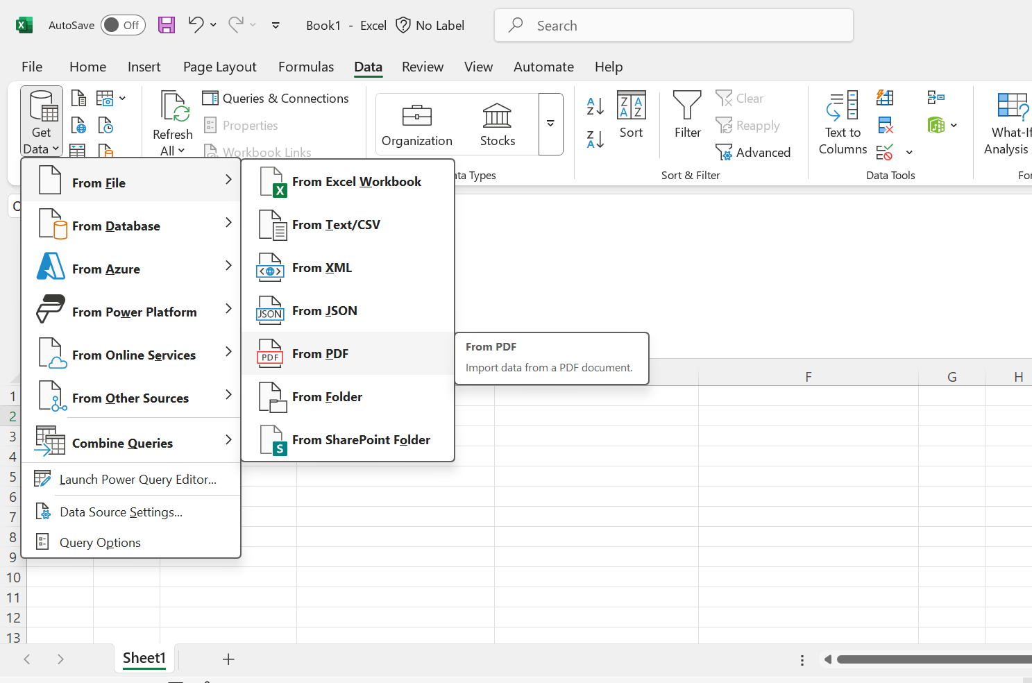 Comment copier correctement un tableau d'un PDF vers Excel Comment copier correctement un tableau d'un PDF vers Excel