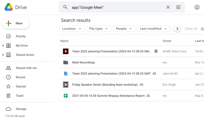 Where to Find Your Google Meet Recordings? | ClickUp
