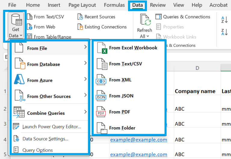 Come creare un database clienti in Excel?