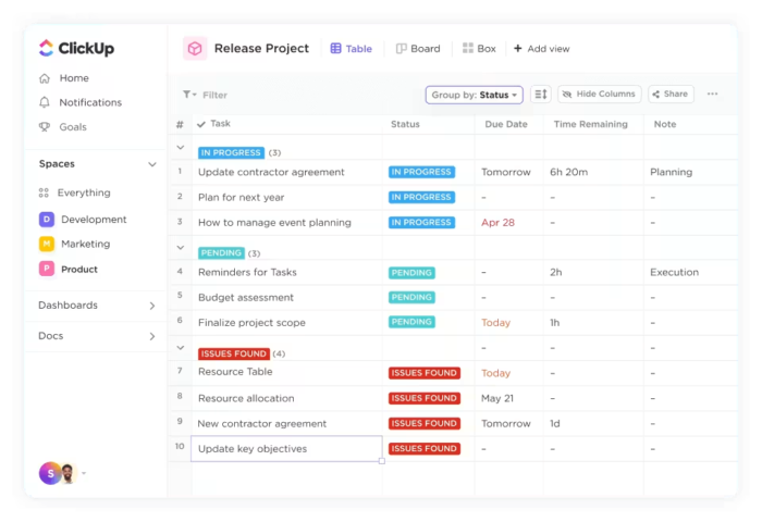 How to Create a Client Database in Excel? | ClickUp