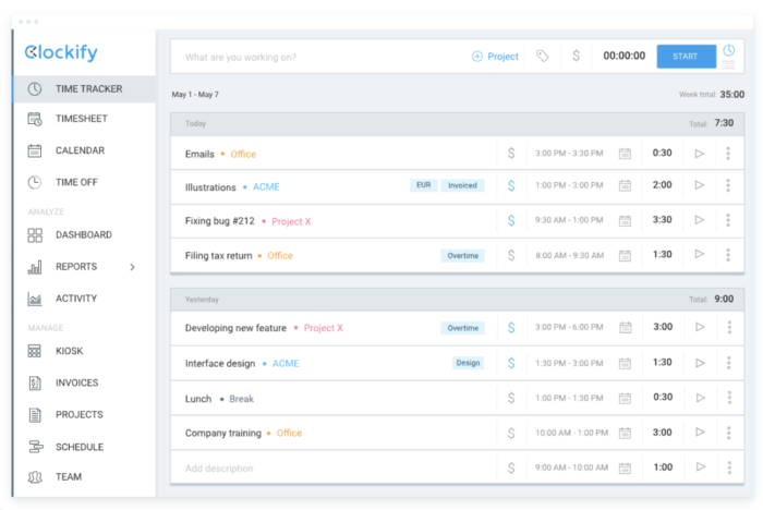ClickUp vs. Clockify: Which Tool is Better for Time Tracking?