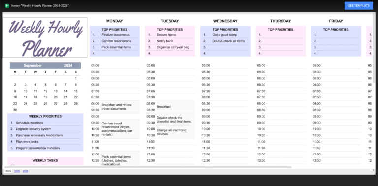 Top Free Aesthetic Google Sheets Templates for 2026 | ClickUp