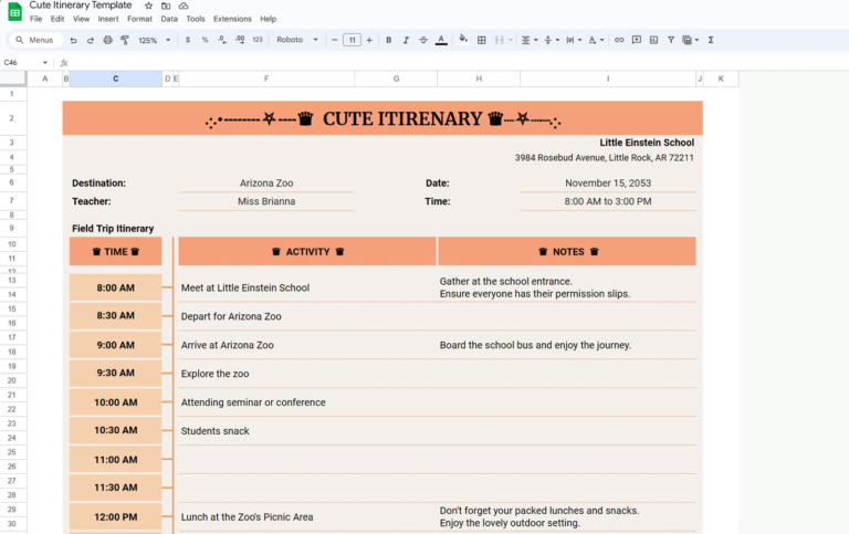 Top Free Aesthetic Google Sheets Templates for 2026 | ClickUp