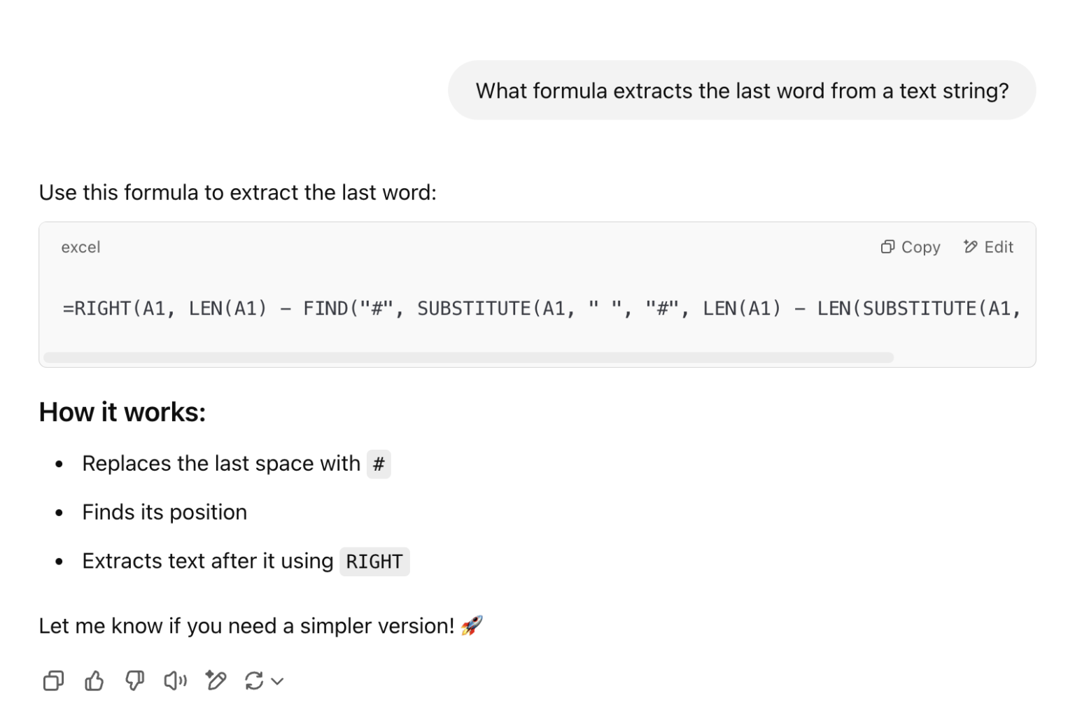 Comment utiliser l'IA pour les formules Excel