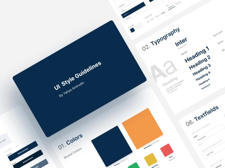 Free Figma Style Guide Templates to Create Consistent Designs