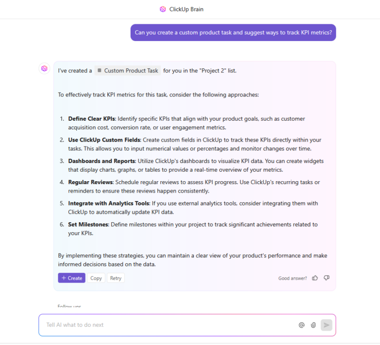 15+ Product Management KPIs and Metrics to Track | ClickUp