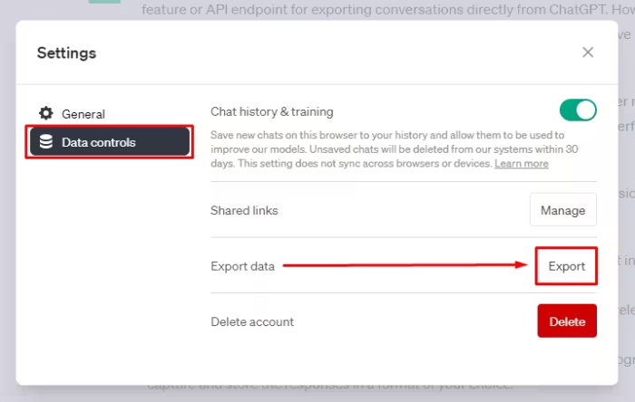 How to Export ChatGPT Conversations | ClickUp