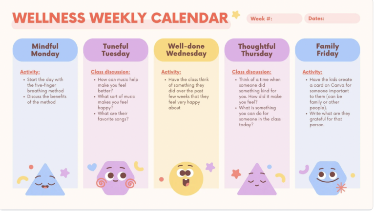 más de 15 plantillas de calendarios bonitos gratis para mantenerte ...