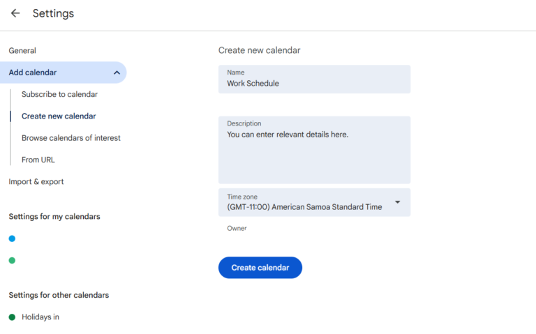 How to Create a Work Schedule in Google Calendar | ClickUp