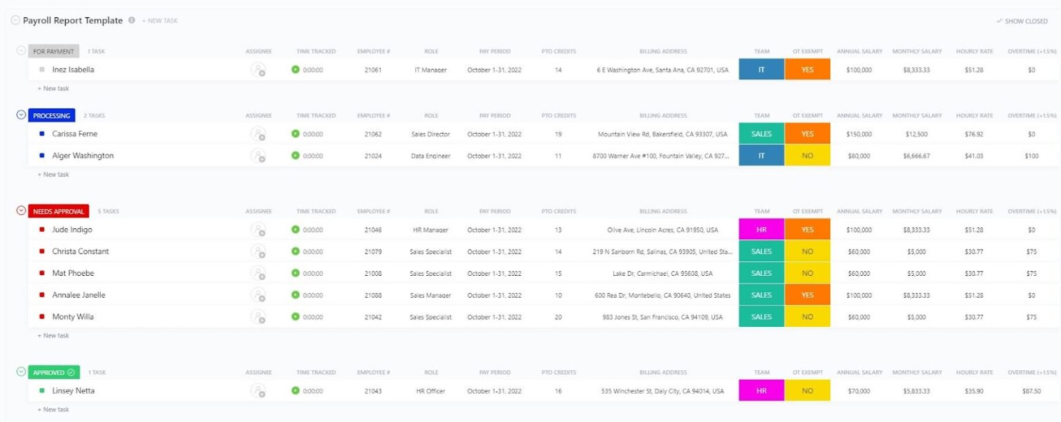 Free Payroll Calendar Templates for Simple Payroll Management