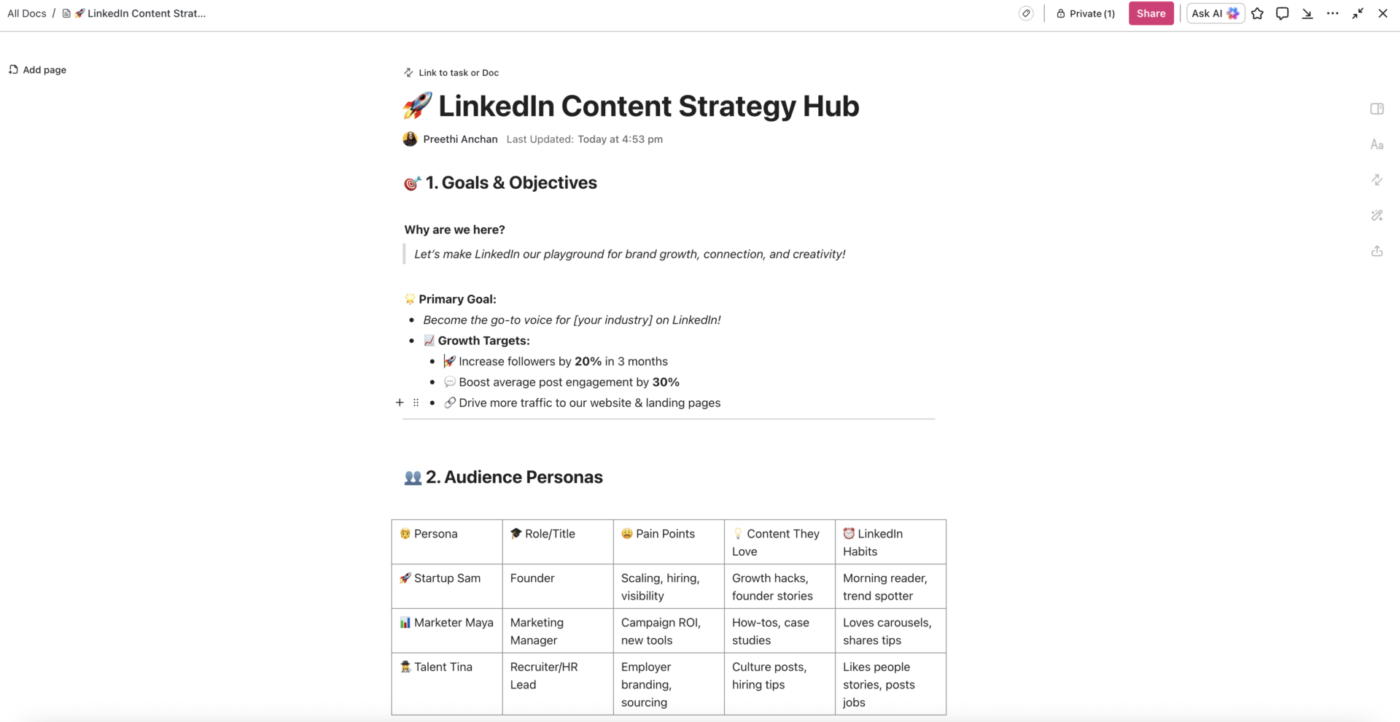How to Plan and Schedule Posts With a LinkedIn Content Calendar
