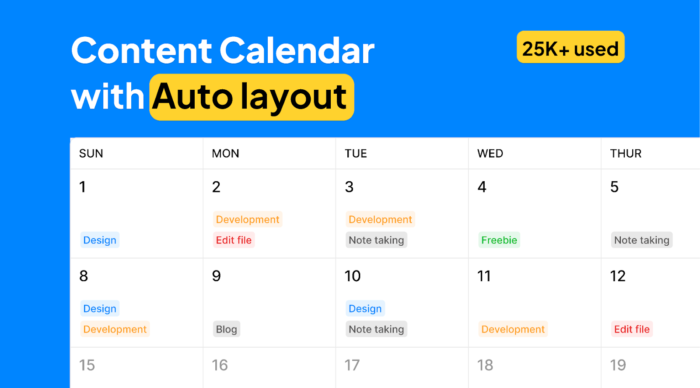 Free Figma Calendar Templates for Stylish & Organized Planning
