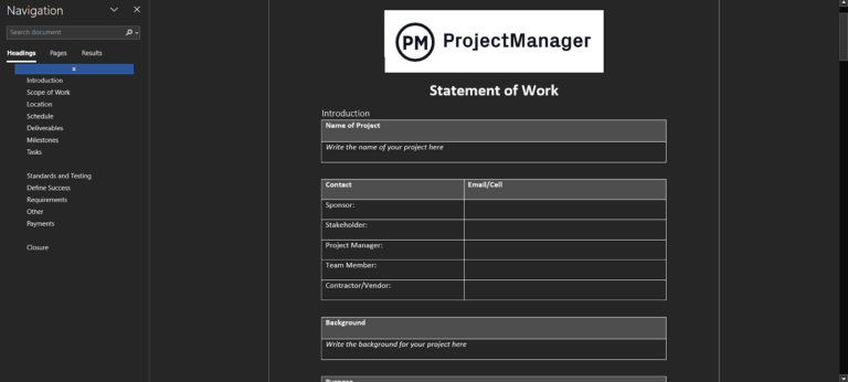 10 Free Book of Work Templates for Project Success in 2025