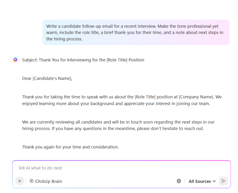 10 Best AI Recruitment Tools for Hiring Teams in 2025 | ClickUp