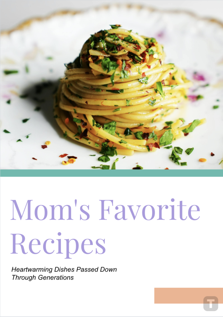 Free Recipe Book Templates to Organize Your Favorite Dishes