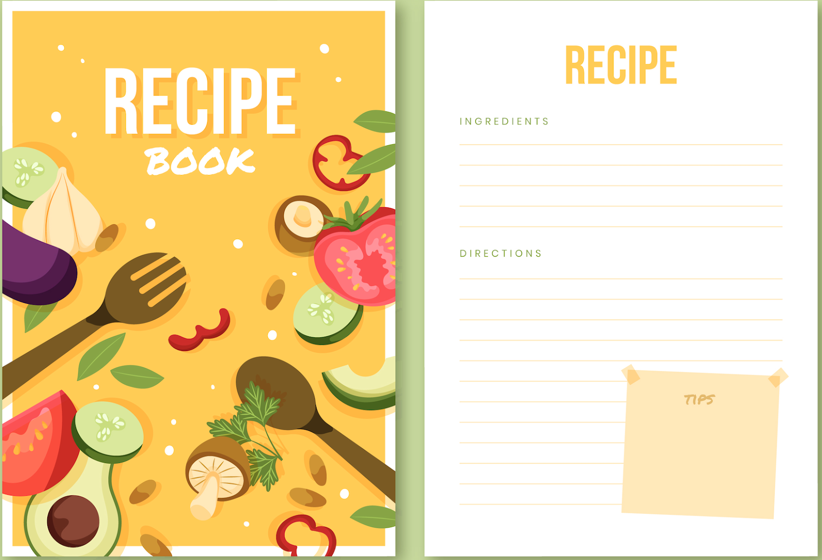 Free Recipe Book Templates to Organize Your Favorite Dishes