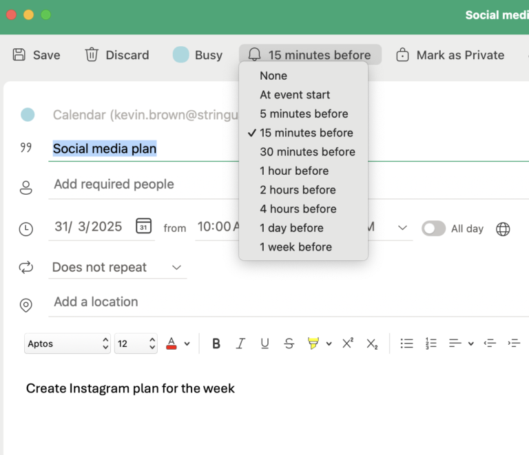 How to Use Time Blocking in Outlook Calendar I ClickUp