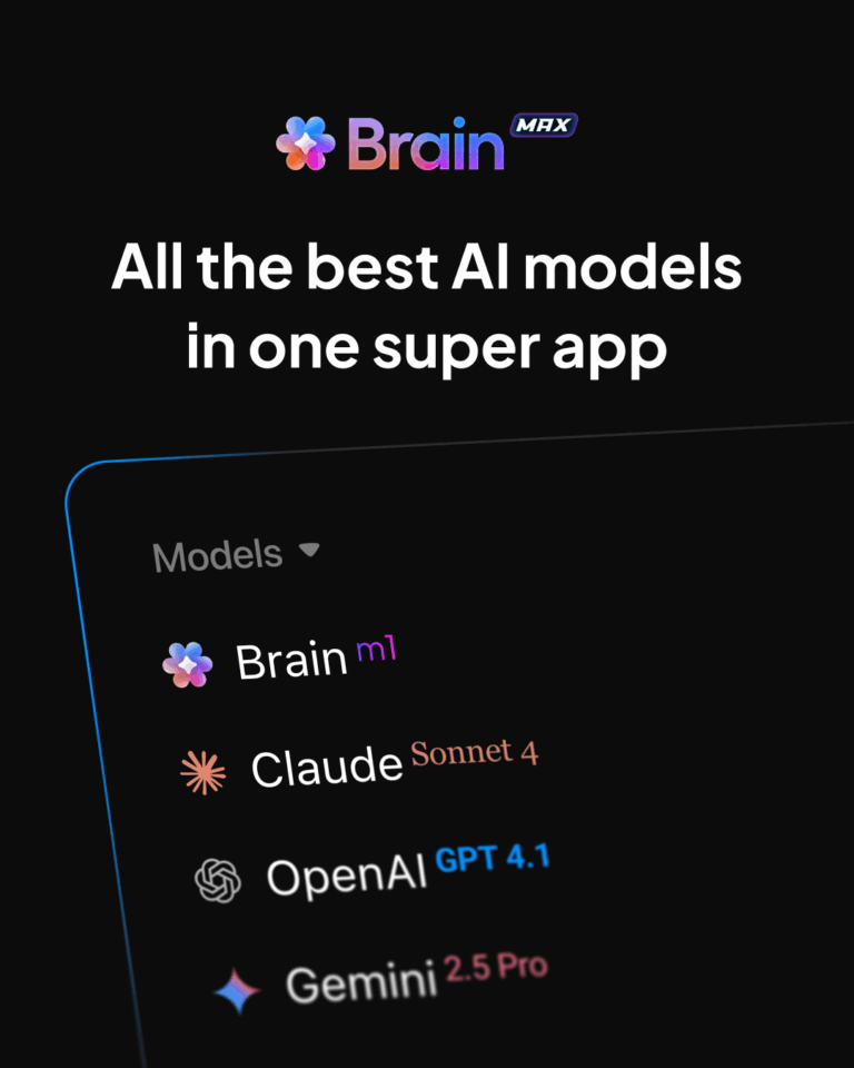 Meet Brain MAX: One Contextual AI Super App to End AI Sprawl
