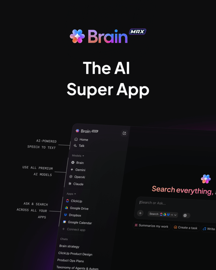 Meet Brain MAX: One Contextual AI Super App to End AI Sprawl