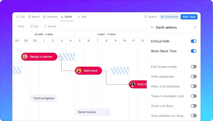 Gantt Chart vs. Timeline: What’s the Difference? | ClickUp