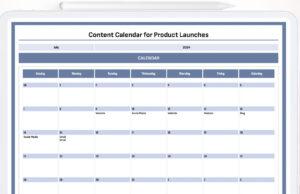 15 Free Content Calendar Templates for Social Media