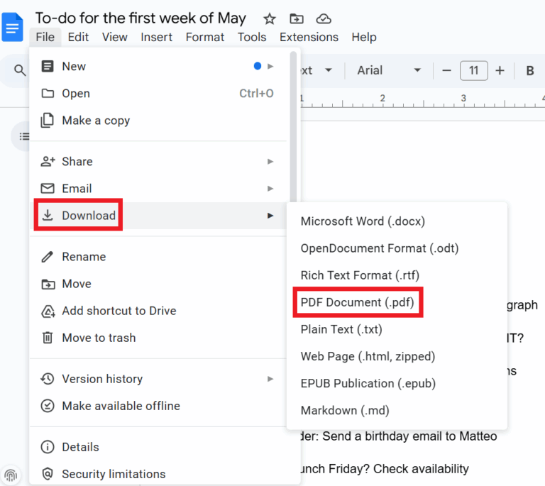 How to Save Notes as PDF on Any Device | ClickUp