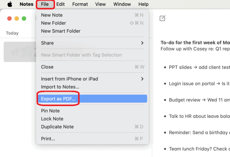 How to Save Notes as PDF on Any Device | ClickUp