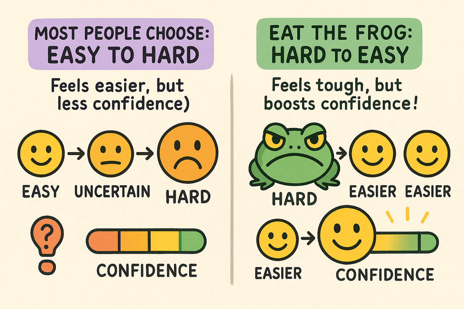 Eat the Frog: Tackle Your Most Important Work First