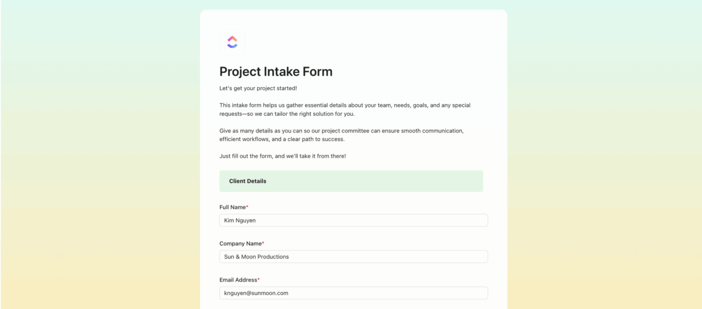 Free Client Information Form Templates to Streamline Onboarding