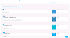 Daily Notes Templates to Organize Your Day and Boost Productivity