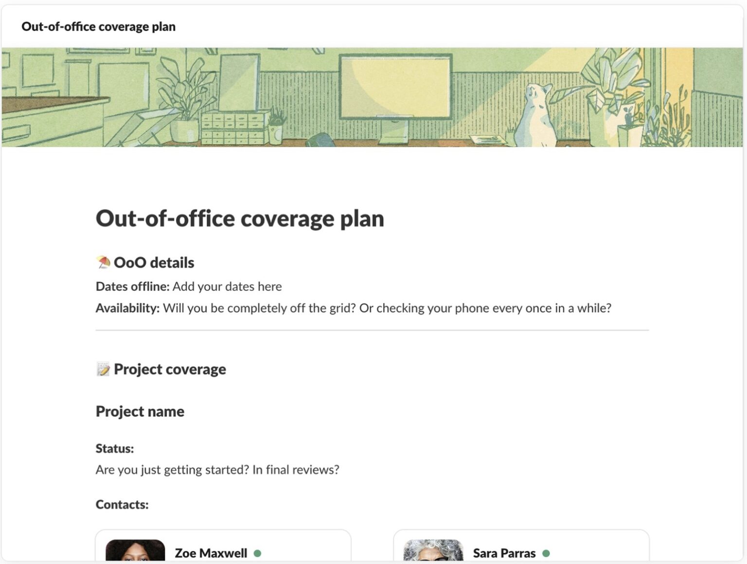 Free Slack Message Templates for Work Updates and Reminders