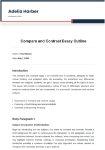 Template Outline Esai Gratis untuk Penulisan yang Terstruktur dan Efektif