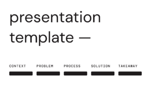 Free Figma Case Study Template for Designers & Marketers