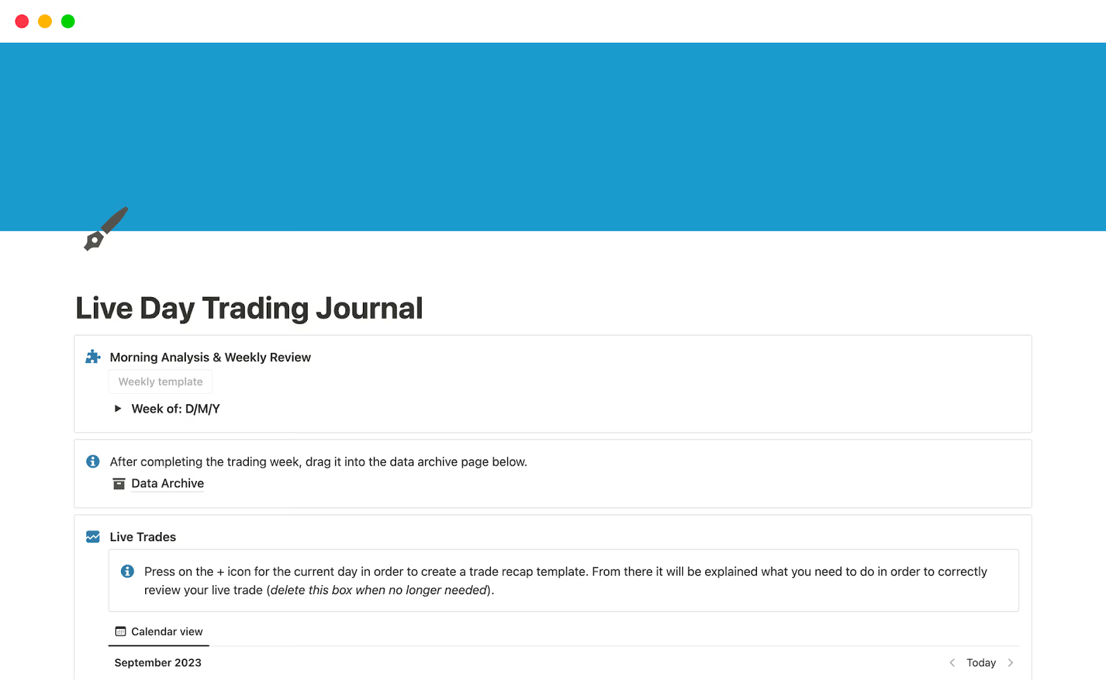 Notion Trading Journal Template to Track Performance | ClickUp