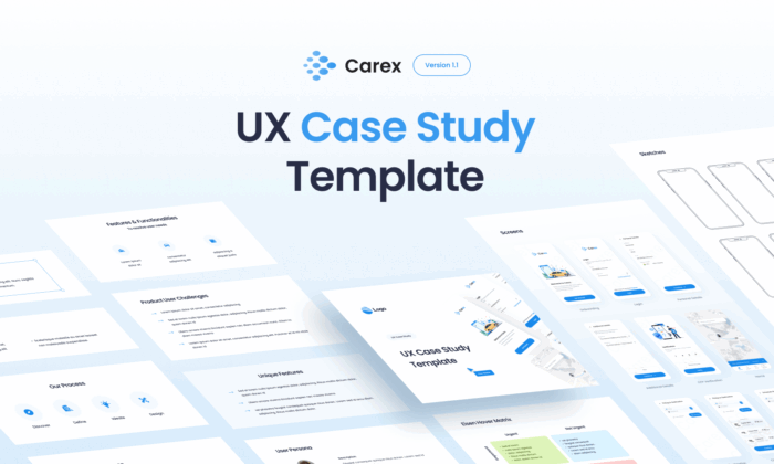 Free Figma Case Study Template for Designers & Marketers