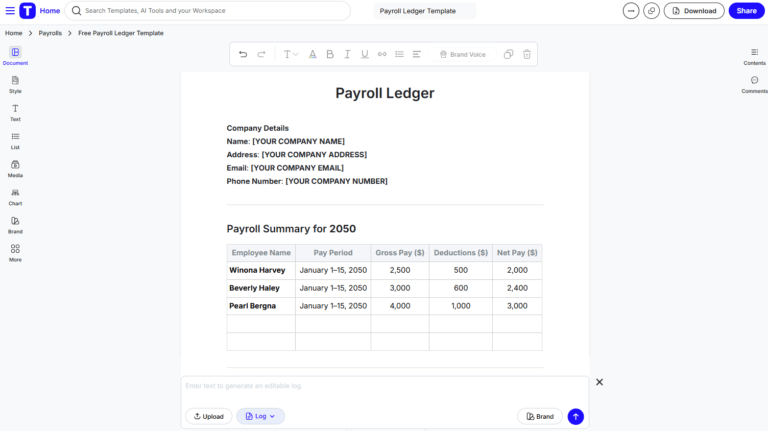 15 Free Payroll Budget Templates for 2026 | ClickUp