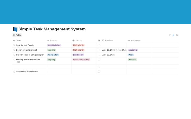 15 Best Notion Assignment Tracker Templates for Students