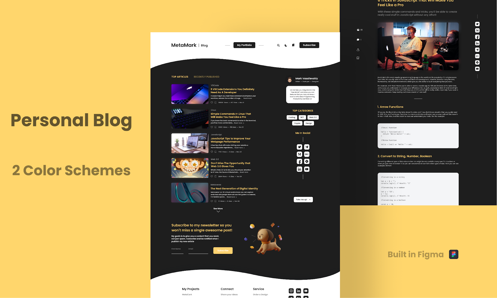Free Figma Blog Templates for Modern Blog Layouts | ClickUp