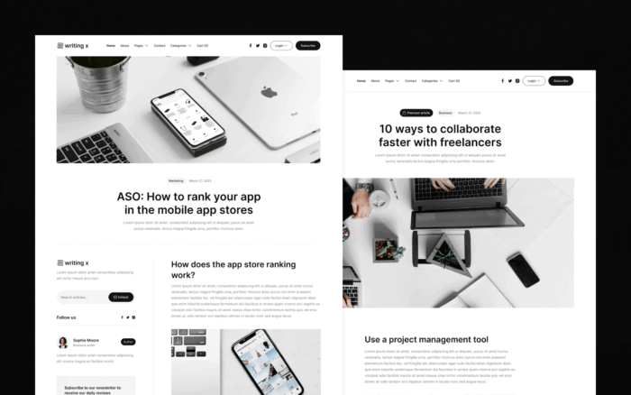 Free Figma Blog Templates for Modern Blog Layouts | ClickUp