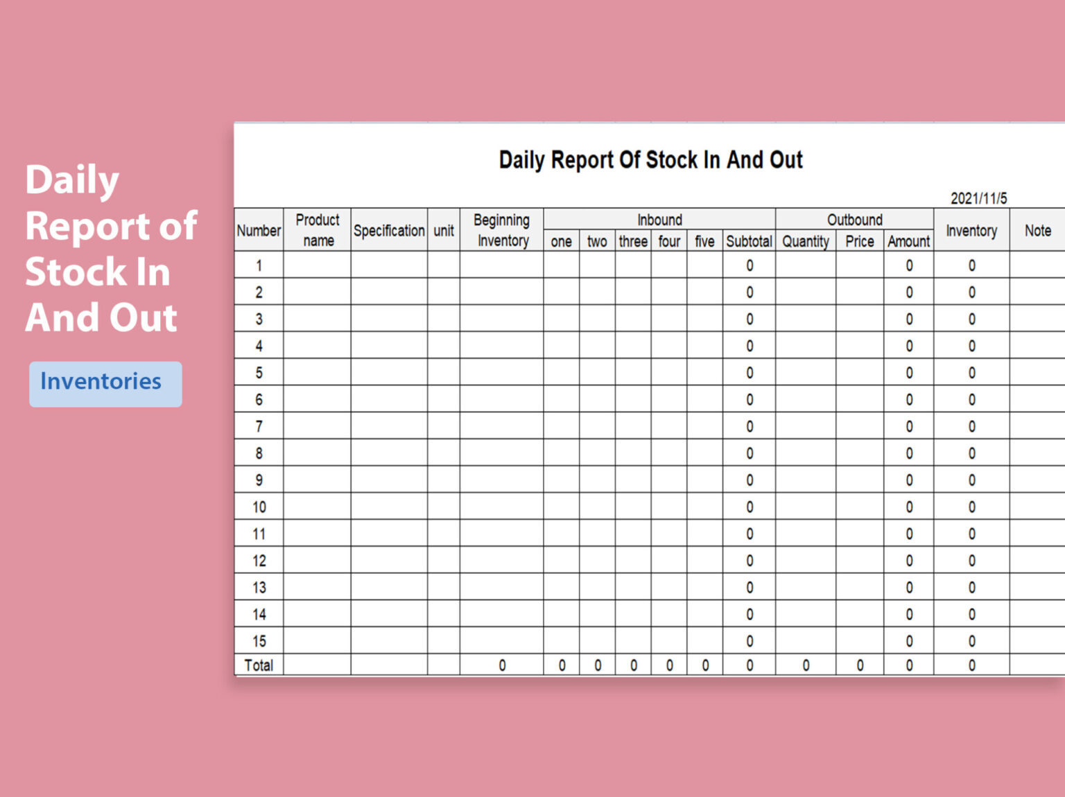 17 Free Templates to Maintain Daily Stock in Excel | ClickUp