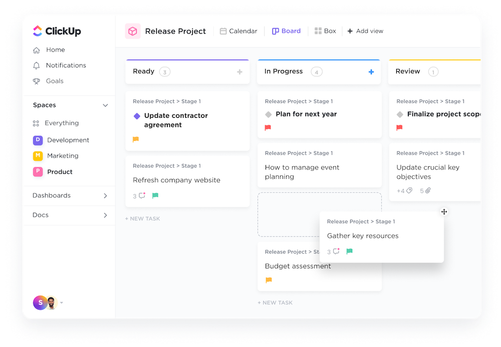 Project Management Software With Milestone Tracking ClickUp 