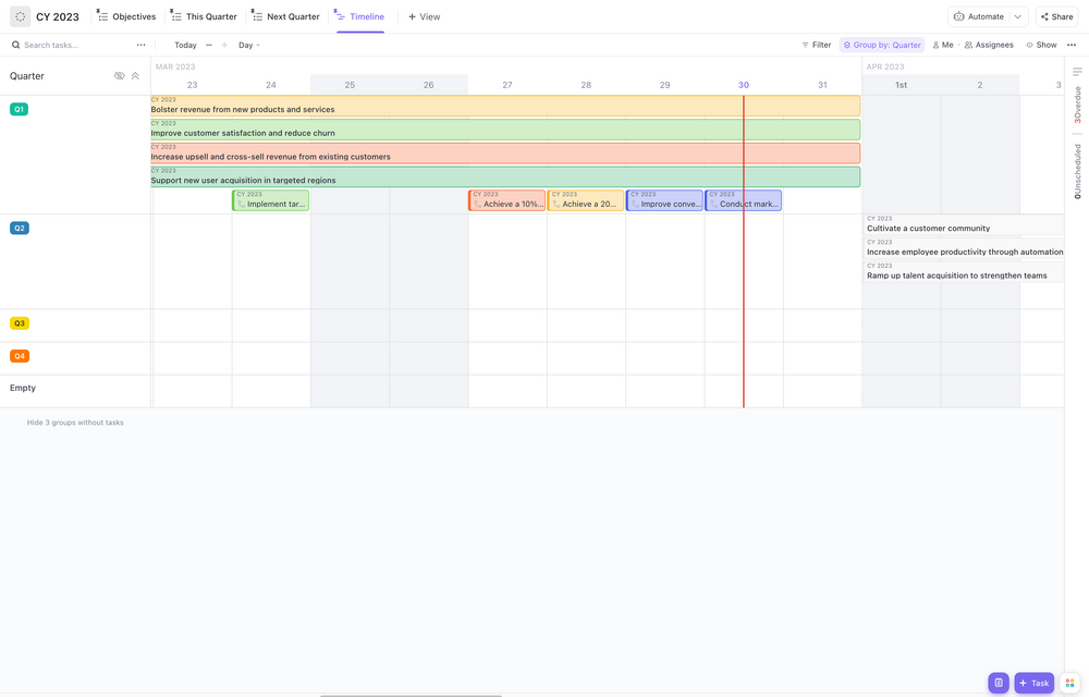 OKRs | Template by ClickUp™