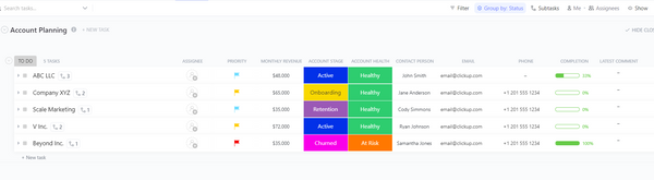 ClickUp™ Templates for Sales & CRM