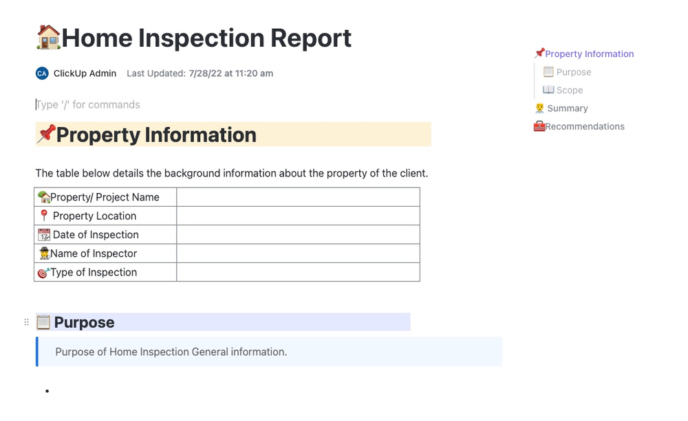 ClickUp™ Templates for Personal Use