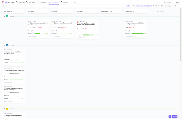 Project Management | Template by ClickUp™