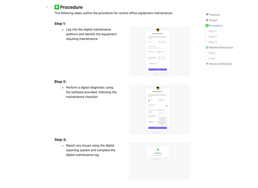Accounting SOP Template Template By ClickUp 