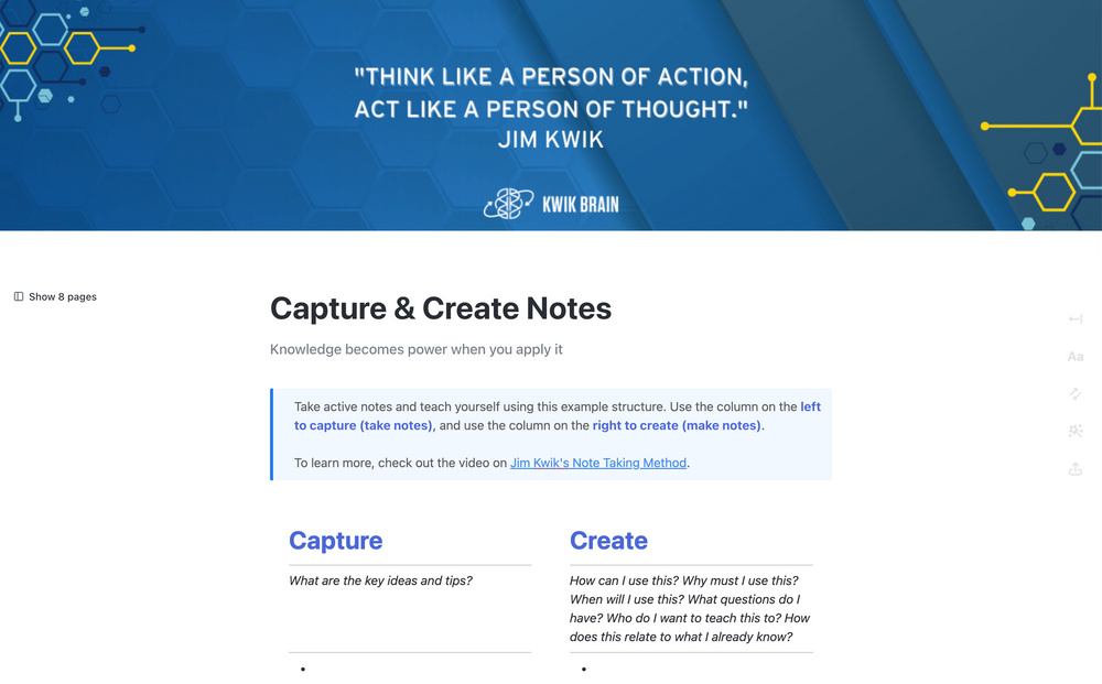 Kwik Productivity | Template by ClickUp™
