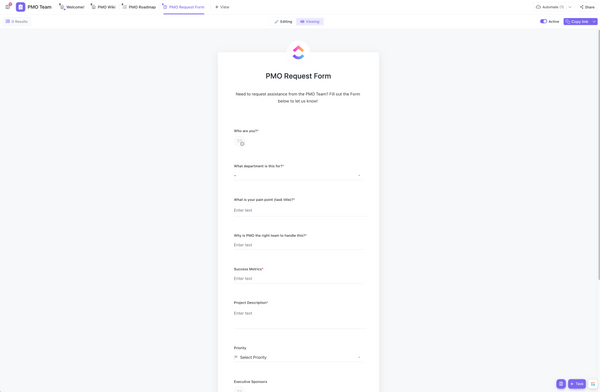 Project Management | Template by ClickUp™