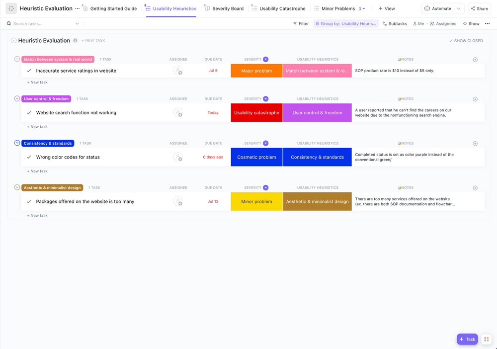 ClickUp™ Templates for Engineering & Product